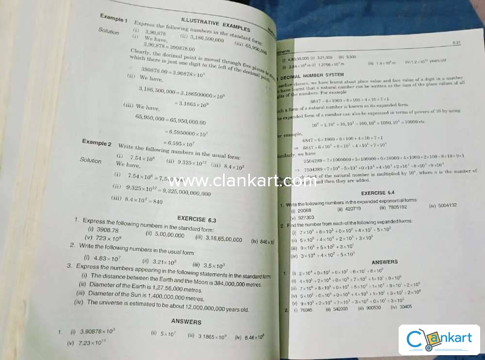 Buy 'Mathematics,Class 7, RD SHARMA' Book In Excellent Condition At ...