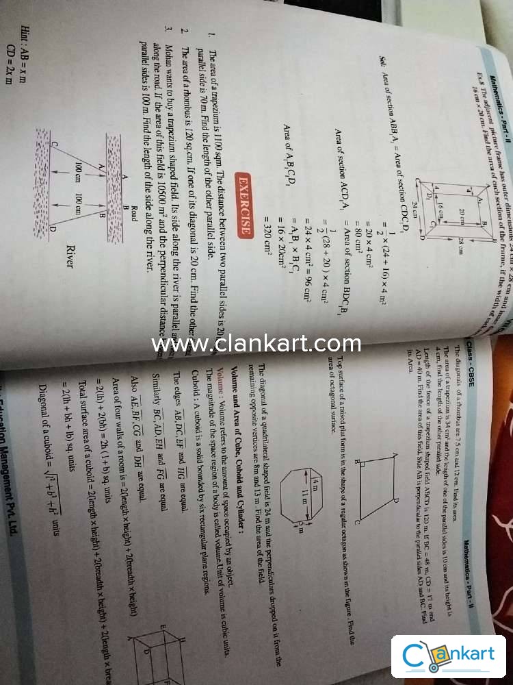 Buy 'Class 8 Mathematics Study Materials' Book In Excellent Condition ...
