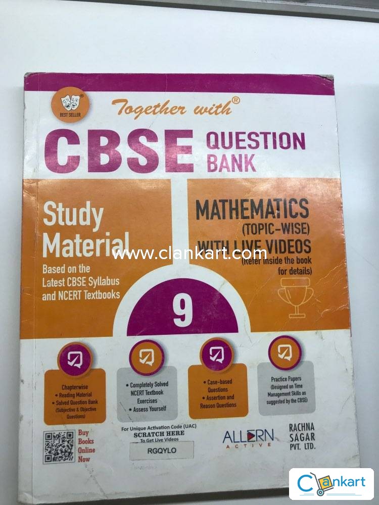 Buy 'CBSE MATHEMATICS QUESTION BANK' Book In Good Condition At Clankart.com
