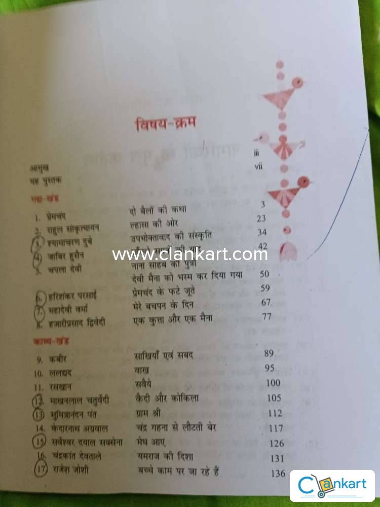 Buy 'Class 9 Hindi Book Kshitij' Book In Excellent Condition At ...