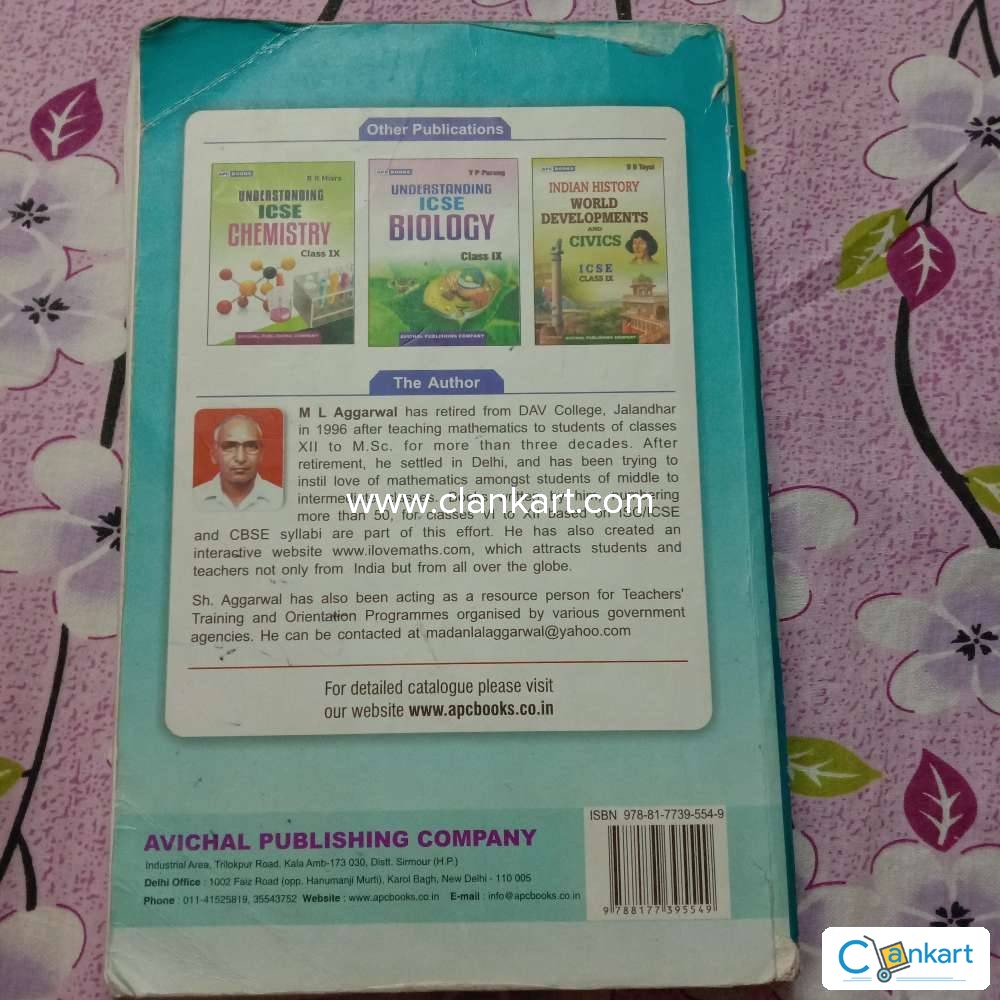 Buy 'Understanding ICSE Mathematics Class- IX' Book In Good Condition ...