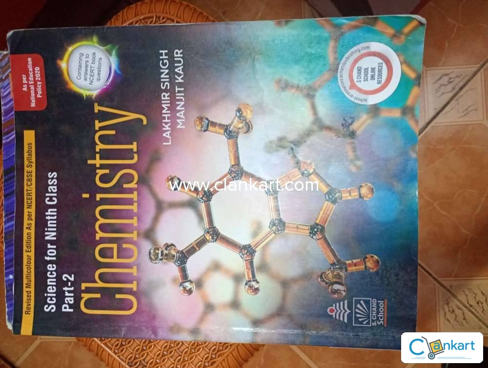 Buy 'SCIENCE FOR NINTH CLASS PART 2 CHEMISTRY' Book In Good Condition ...