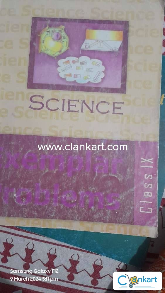 Buy 'Class 9 Science Exemplar' Book In Excellent Condition At Clankart.com