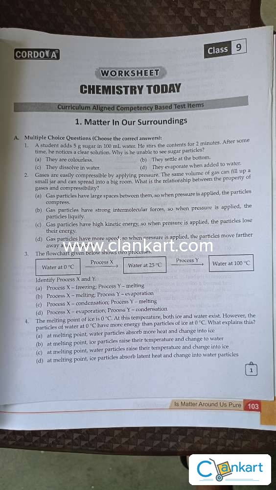 Buy 'Chemistry' Book In Excellent Condition At Clankart.com