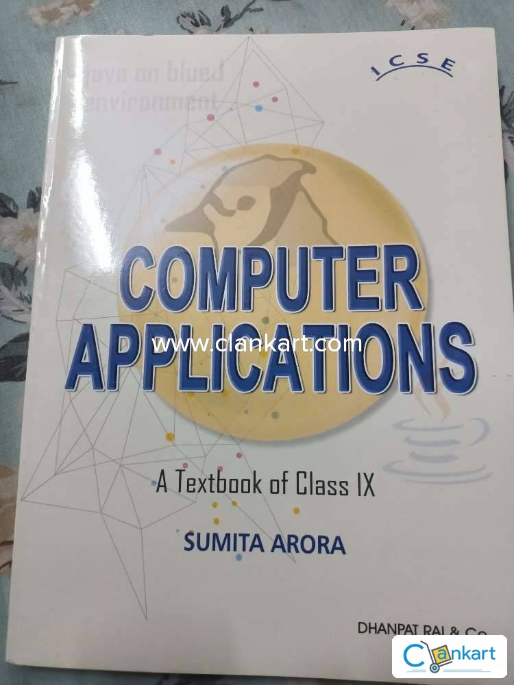 Buy Computer Applications A Textbook For Class Ix Book In Excellent Condition At