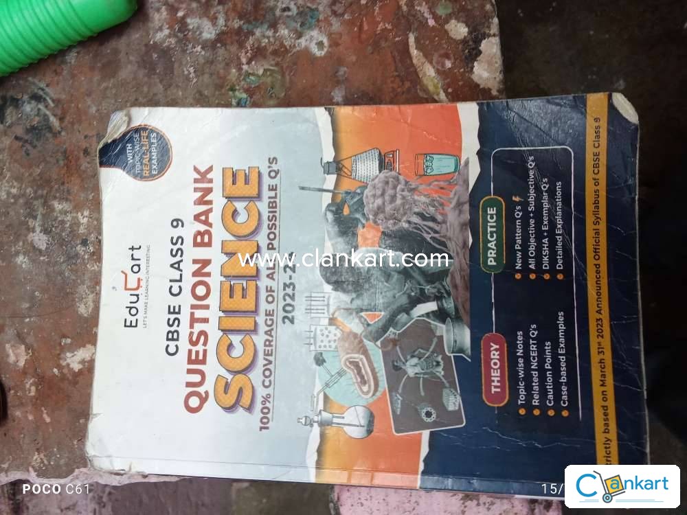 Buy 'CBSE Class 9 Question Bank SCIENCE For 2023-2024' Book In Good ...
