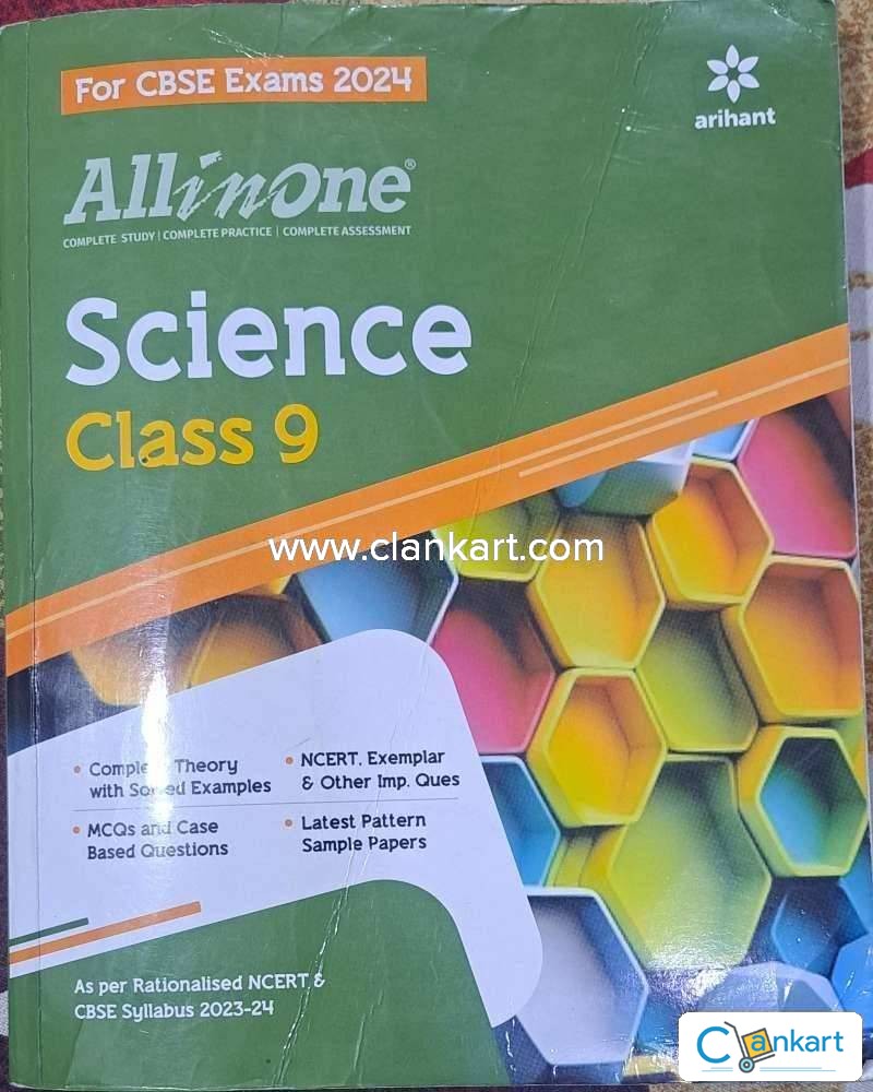 Buy 'Cbse Arihant Book All In One Science Book' Book In Good Condition ...