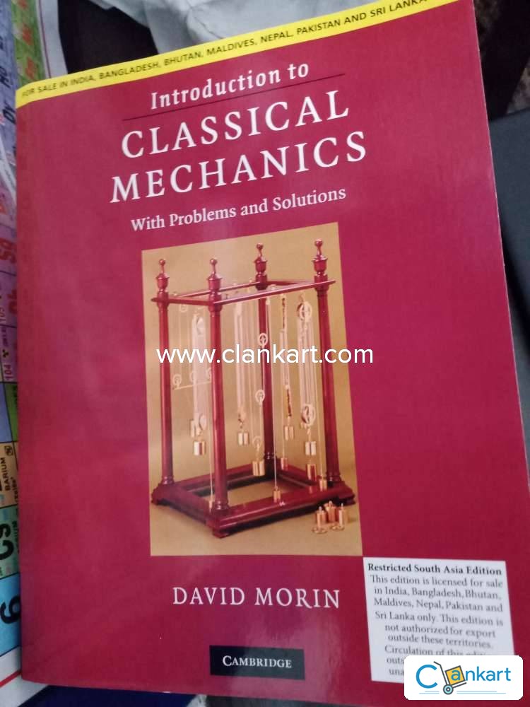 Buy 'Classical Mechanics By David Morin' Book In Excellent Condition At ...