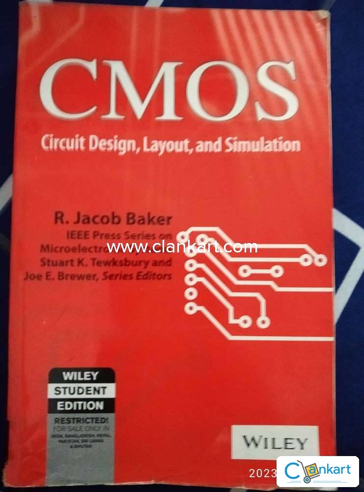 Buy 'Cmos: Circuit Design, Layout, And Simulation' Book In Good ... Buy 'Cmos: Circuit Design, Layout, And Simulation' Book In Good ...