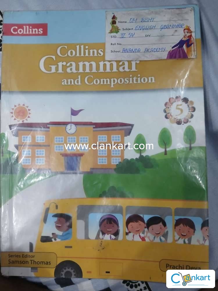 Buy 'English Grammar Textbook For Class 5' Book In Excellent Condition ...
