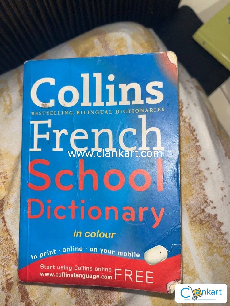 Buy 'Collins French School Dictionary' Book In Fair Condition At ...