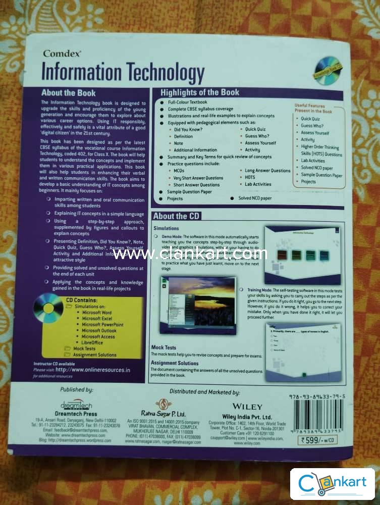 Buy 'COMDEX INFORMATION TECHNOLOGY CLASS 10' Book In Good Condition At ...