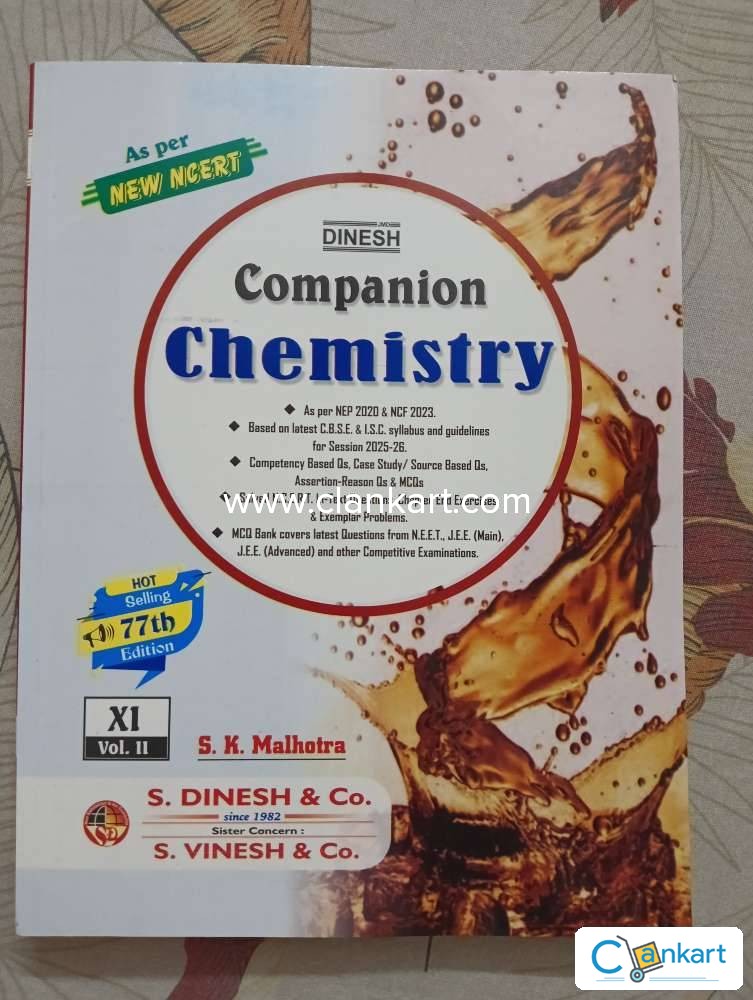 Buy 'Companion Chemistry' Book In Excellent Condition At Clankart.com