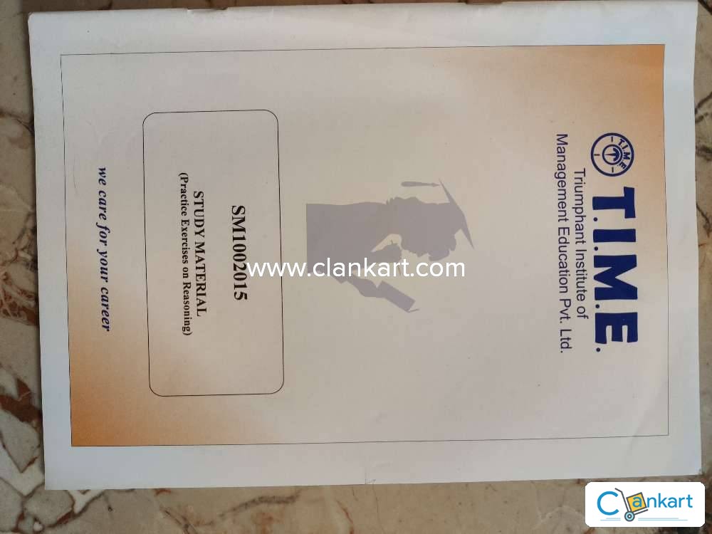 Buy 'Time Book Set For Cat Exam' Book In Excellent Condition At ...