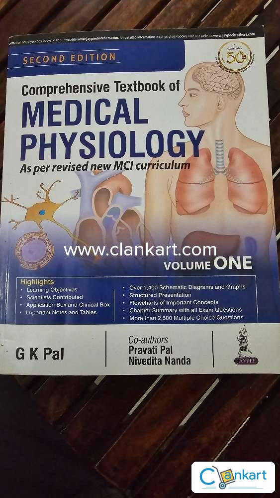 Buy 'Comprehensive Textbook Of Medical Physiology: Two Volume Set' Book ...