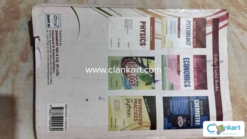 Buy 'Move Fast With Computer Science With Python, Class XII' Book In ...
