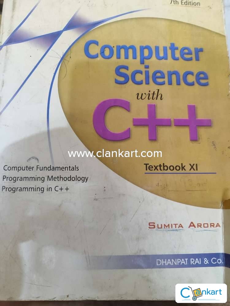 Buy 'Computer Science With C++ For Class XI' Book In Good Condition At ...
