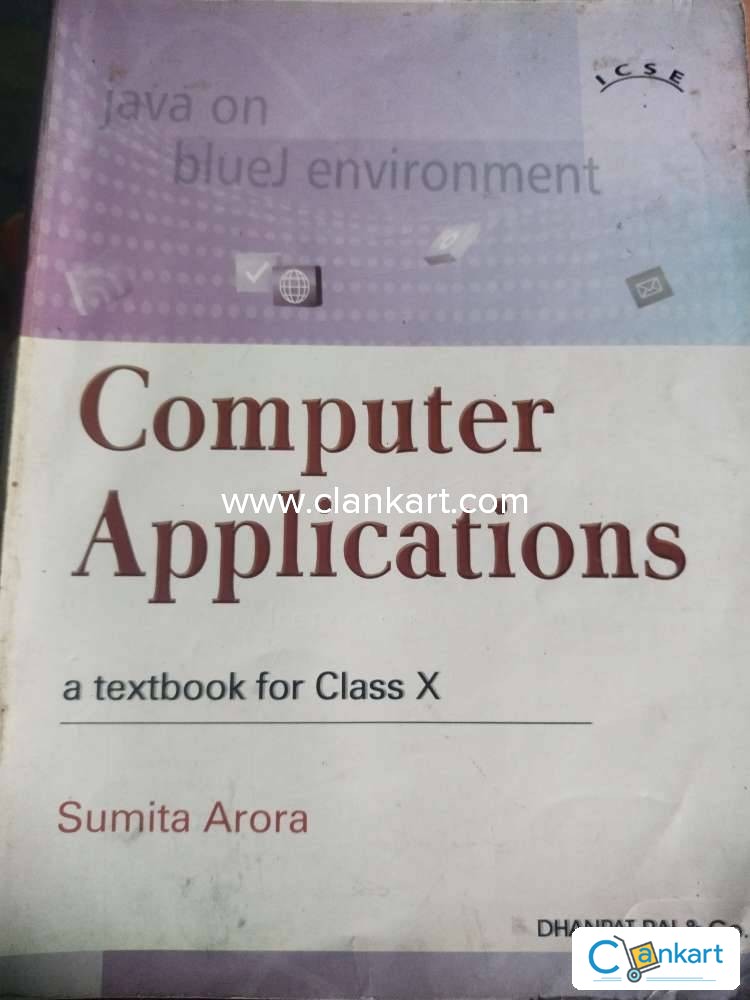 Buy A Textbook Of Computer Applications For Class 10 Examination