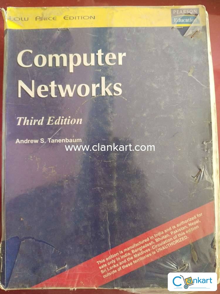 Buy 'Computer Networks' Book In Excellent Condition At Clankart.com Buy 'Computer Networks' Book In Excellent Condition At Clankart.com