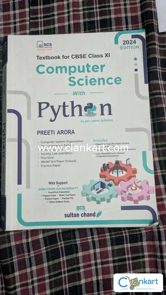 Buy 'Computer Science With Python (preeti Arora) Class 11' Book In ...