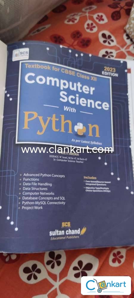 Buy 'Computer Science Python Class 12' Book In Fair Condition At ... Buy 'Computer Science Python Class 12' Book In Fair Condition At ...