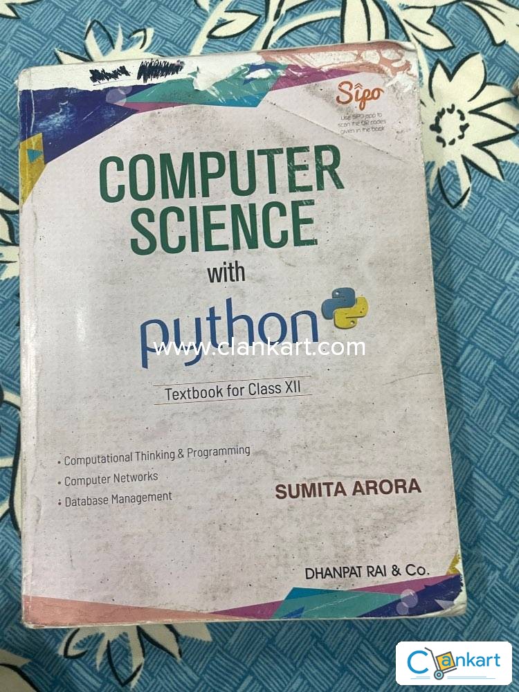 Buy 'Computer Science With Python Textbook And Practical Book For Class ...