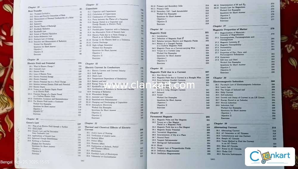 Buy 'HC Verma Concept Of Physics Volume 2' Book In Excellent Condition ...