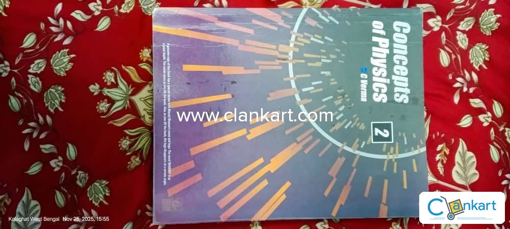 Buy 'HC Verma Concept Of Physics Volume 2' Book In Excellent Condition ...