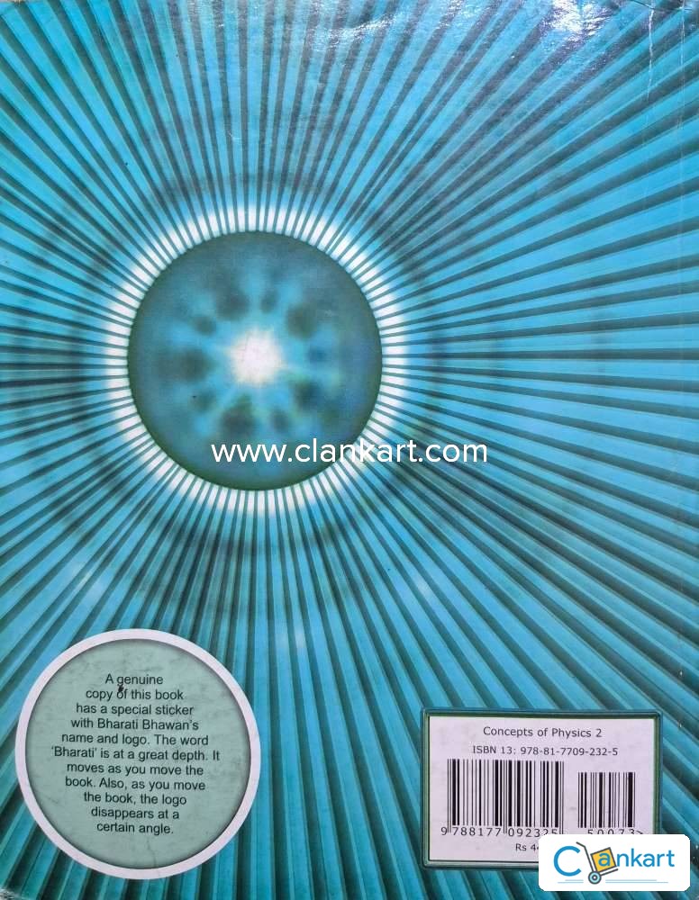 Buy 'Concepts Of Physics Part 2 - HC Verma' Book In Excellent Condition ...