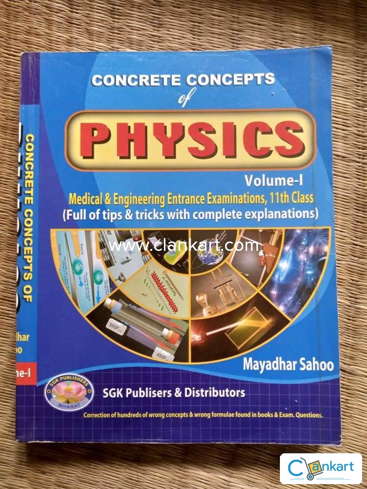 Buy 'Concrete Concepts Of Physics For Class 11th' Book In Excellent Condition At Clankart.com