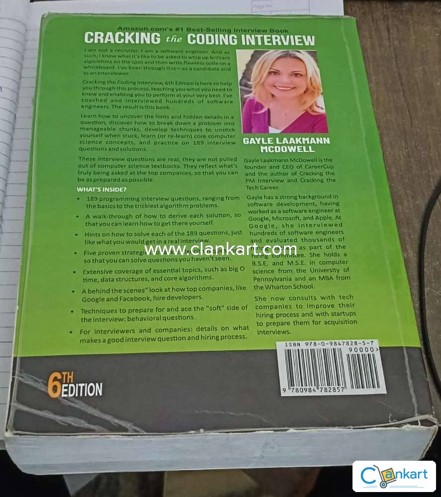 Buy 'Cracking The Coding Interview: 189 Programming Questions And ... Buy 'Cracking The Coding Interview: 189 Programming Questions And ...