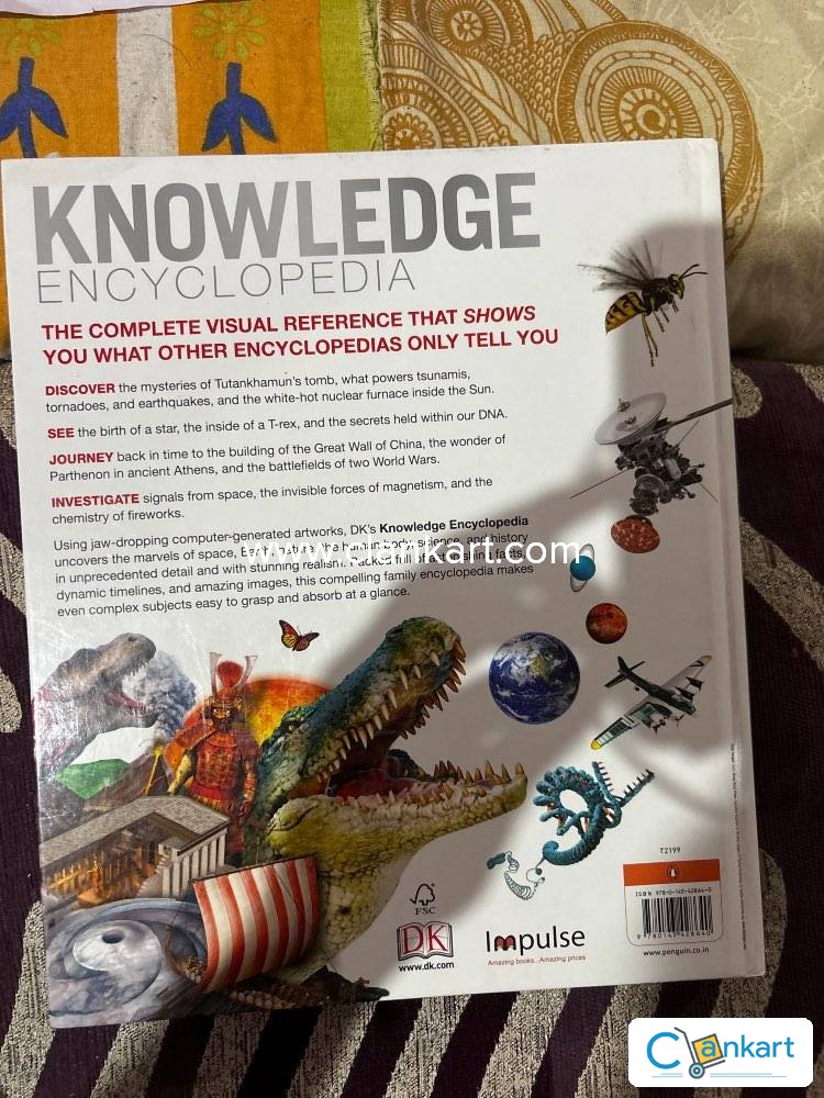 Buy 'DK Knowledge Encyclopedia' Book In Excellent Condition At Clankart.com