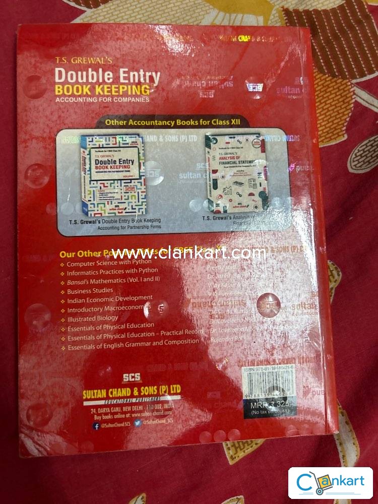 Buy 'accounts' Book In Excellent Condition At Clankart.com