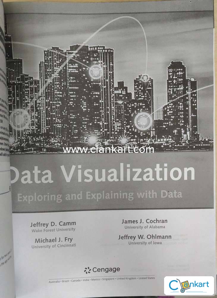 Buy 'Data Visualization (Camm, Cochran, Fry, Ohlmann) Cengage' Book In Excellent Condition At ...