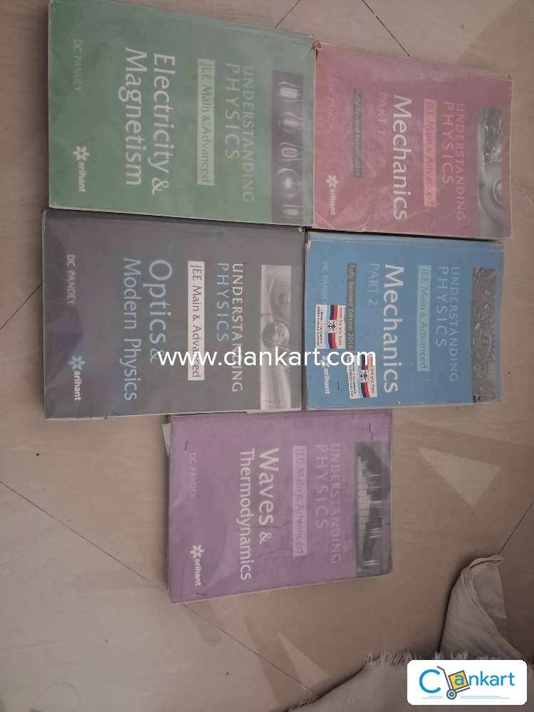 Buy 'Dc Pandey Physics Set Of 5 Books' Book In Excellent Condition At ...