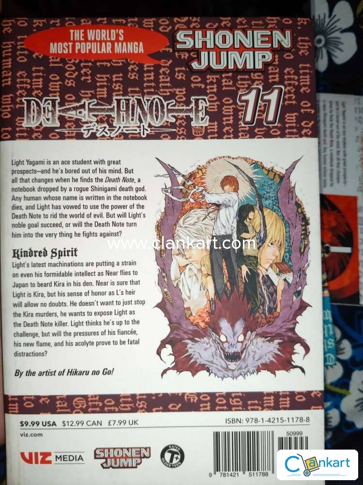 Buy 'Death Note, Vol. 11: Kindred Spirits (Death Note, #11)' Book In ...