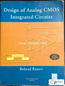 Buy 'Design Of Analog CMOS Integrated Circuits' Book In Excellent Condition At Clankart.com