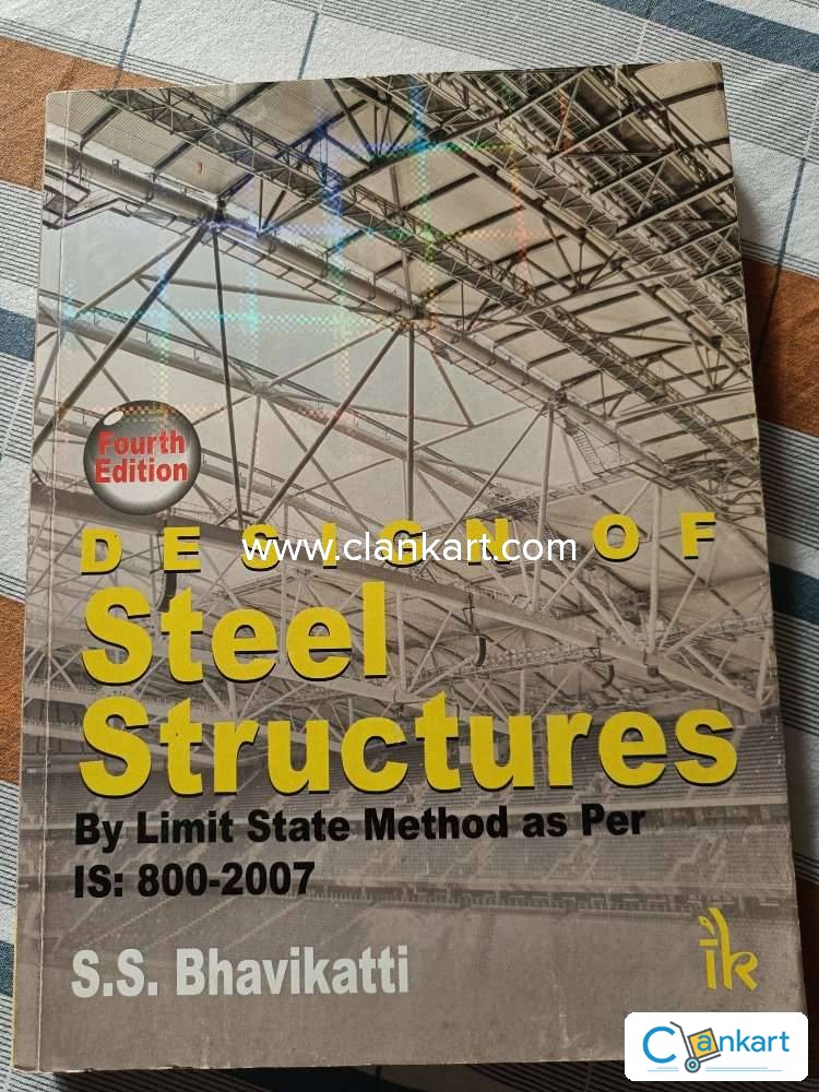 Buy 'Steel Structures By SS Bhavikatti' Book In Excellent Condition At ...