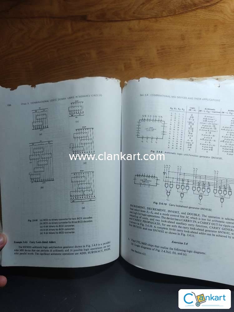 Buy 'Digital Circuits And Logic Design' Book In Fair Condition At ...