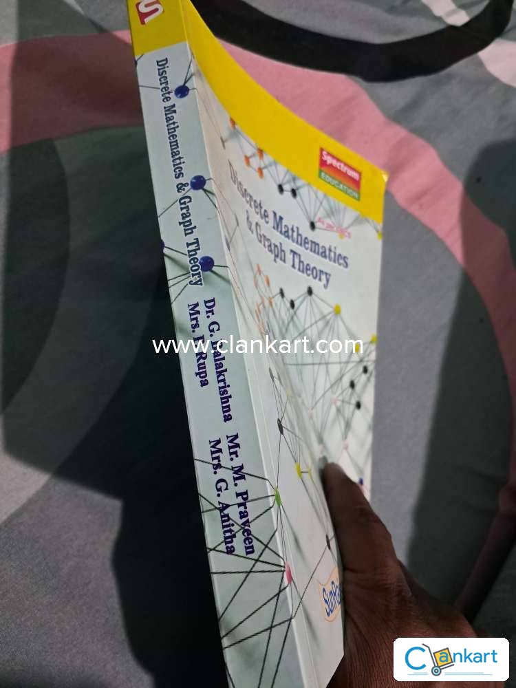 Buy 'Discrete Mathematics &Graph Theory' Book In Excellent Condition At ...