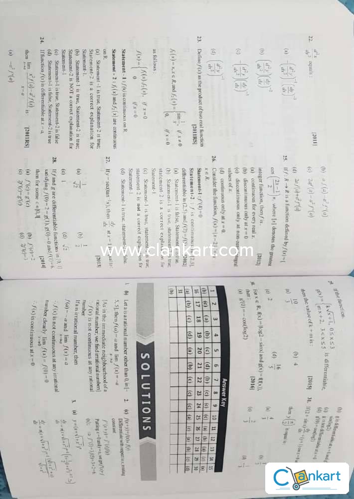 Buy 'Disha 18 Years PYQ For JEE Mains' Book In Excellent Condition At ...
