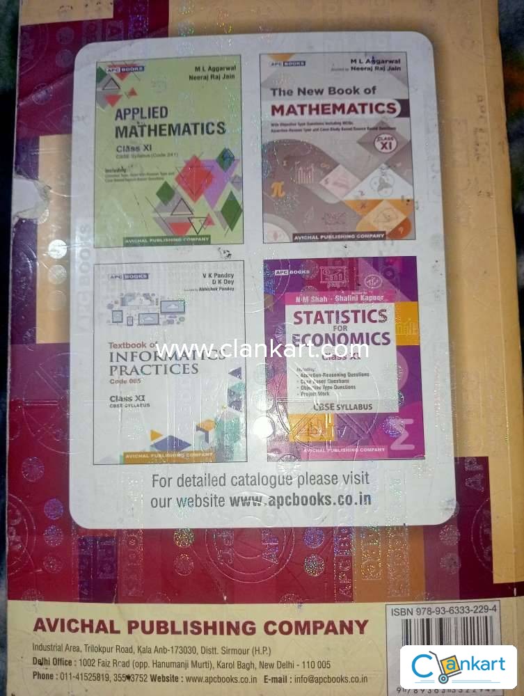 Buy 'Class 11 Dk Goel Accountancy Book' Book In Excellent Condition At ...