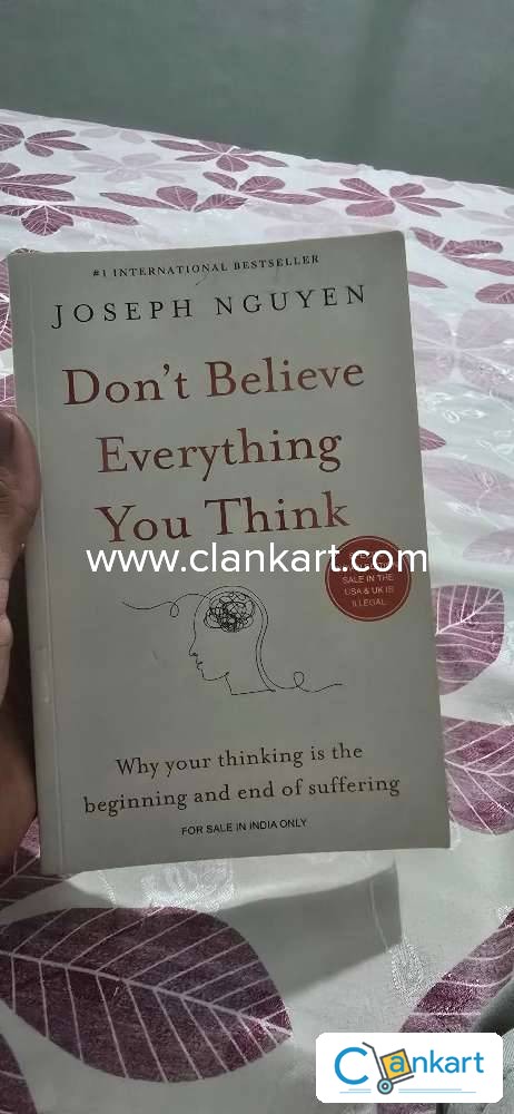 Buy 'Don't Believe Everything You Think Paperback' Book In Excellent ...