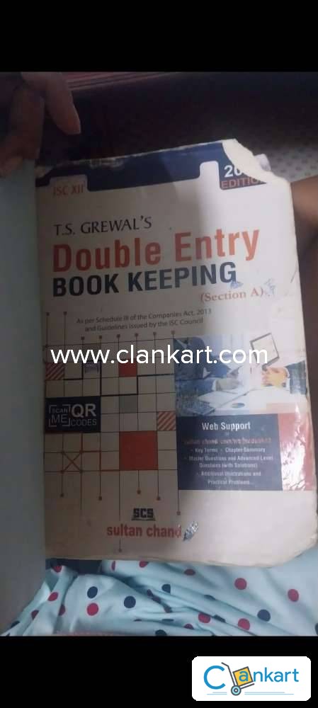 Buy 'Double Entry Book Keeping' Book In Fair Condition At Clankart.com