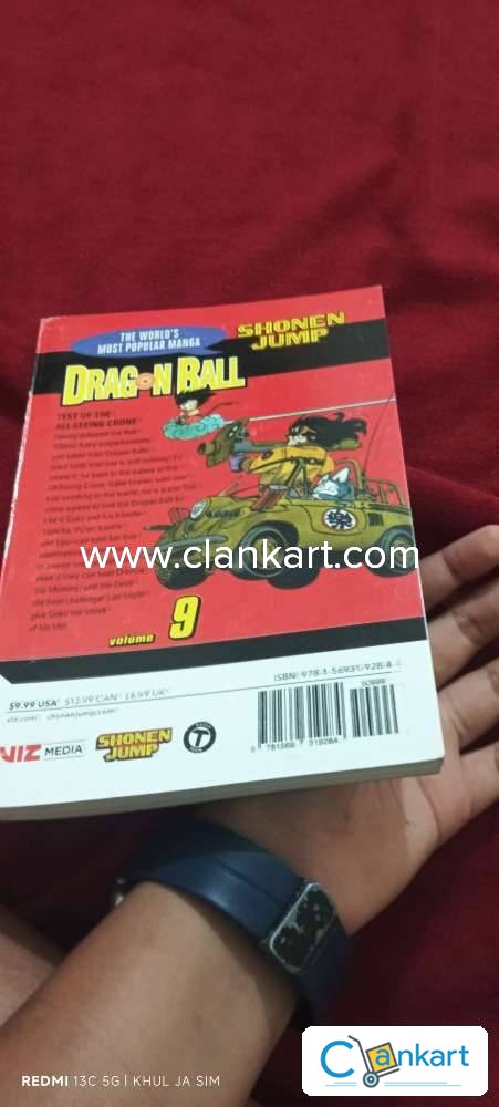 Buy 'Dragon Ball Vol 9' Book In Excellent Condition At Clankart.com