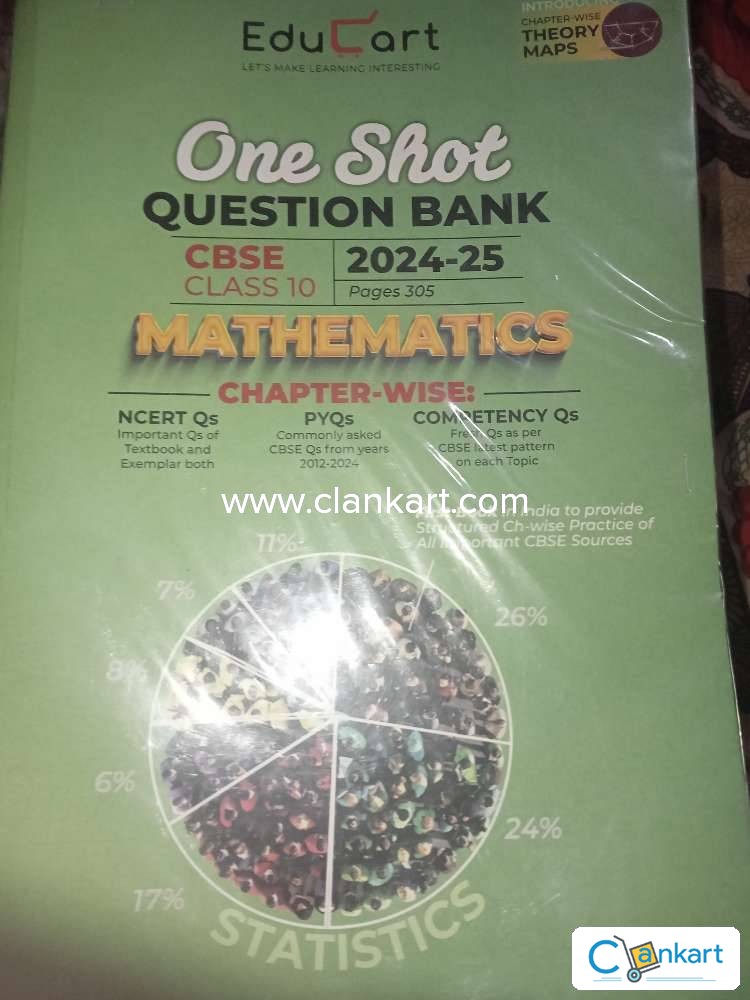 Buy 'Educart CBSE Class 10 MATHEMATICS STANDARD One Shot Question Bank ...