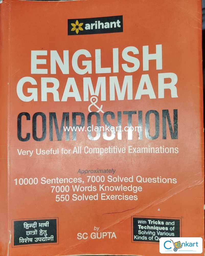 Buy 'English Grammar & Composition Very Useful For All Competitive ...