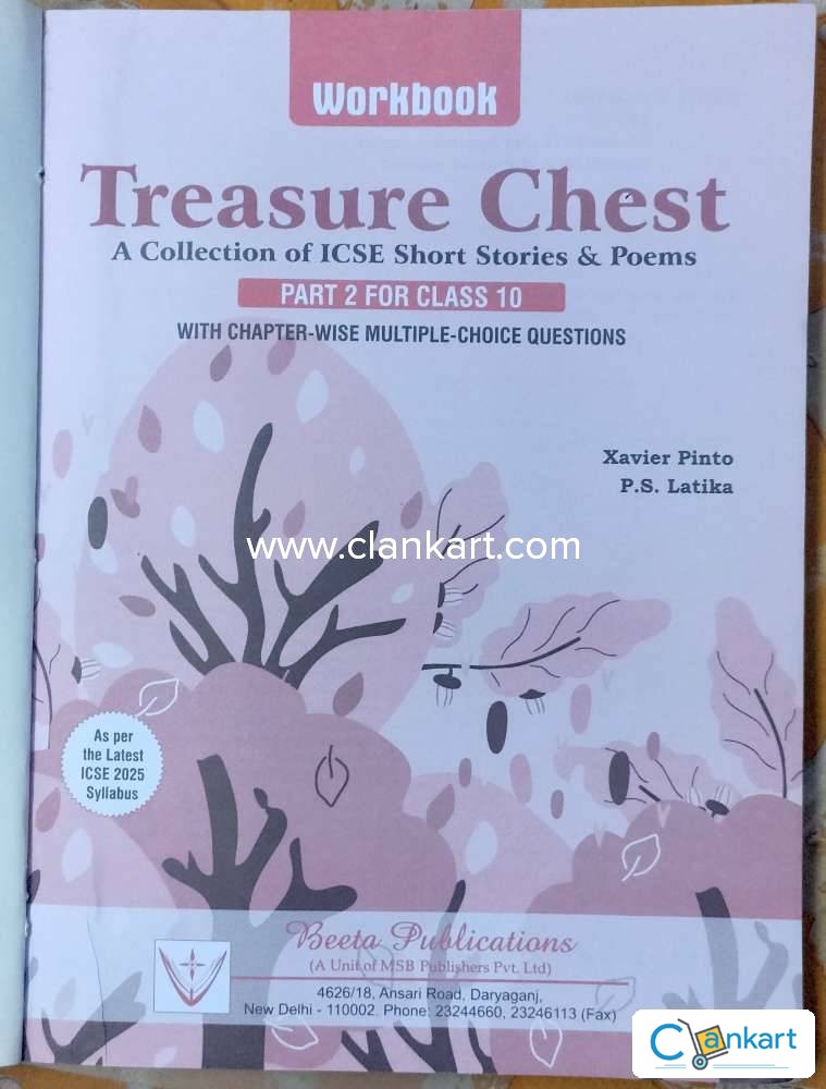 Buy 'Treasure Chest Workbook (Part 2 For Class 10)' Book In Good ...