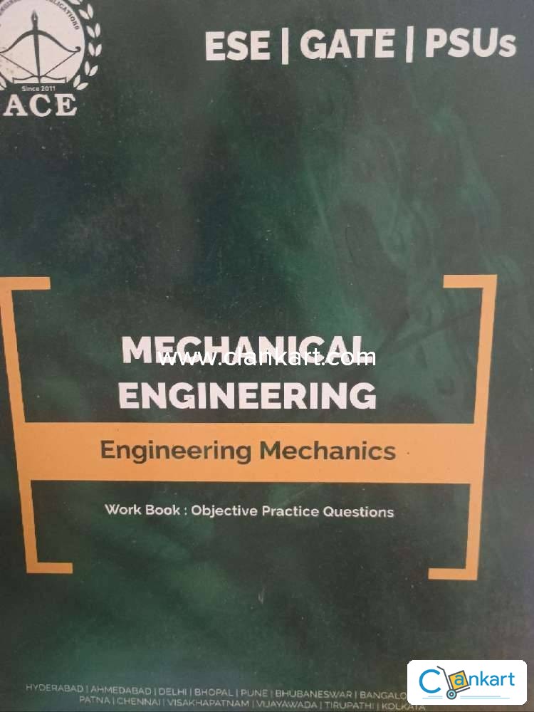 Buy 'ACE ACADEMY MECHANICAL ENGINEERING GATE ESE BOOKS(FULL SET)' Book ...