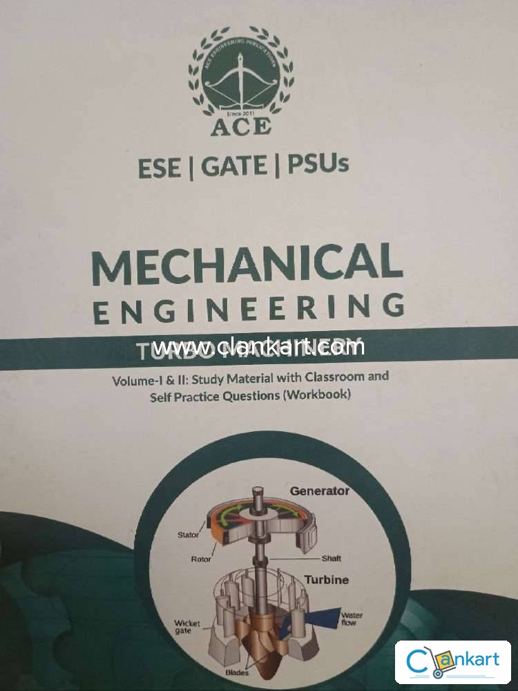 Buy 'ACE ACADEMY MECHANICAL ENGINEERING GATE ESE BOOKS(FULL SET)' Book ...